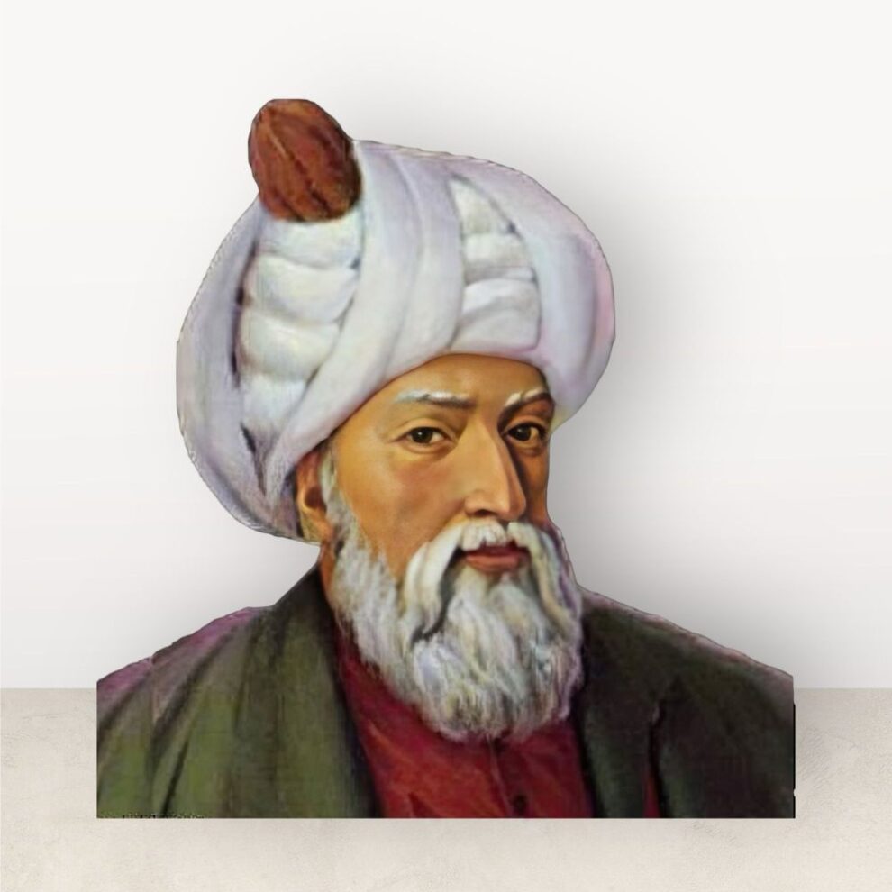 Mimar Sinan Portre Maket Pano Dekor - Süs - Hepsimaket